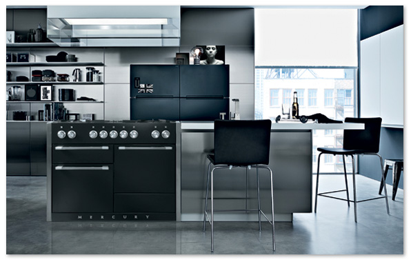Mercury 1200 Induction Range Cookers - Rangecookers.co.uk