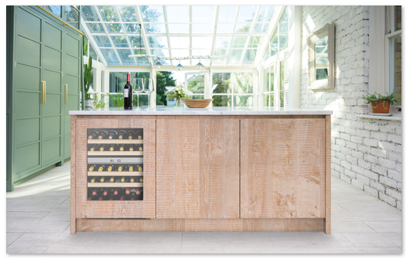 Caple Sense Premium Wi6161 Integrated Under Counter Wine Cabinet Wine ...