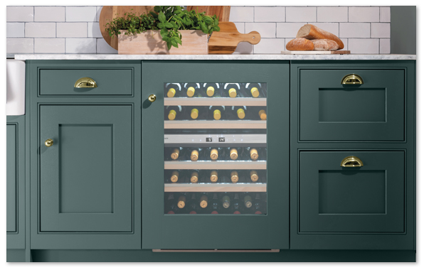 Caple Sense Premium Wi6161 Integrated Under Counter Wine Cabinet Wine ...
