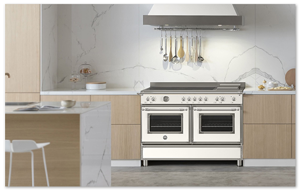 Bertazzoni Heritage 120 Induction Range Cookers - Rangecookers.co.uk