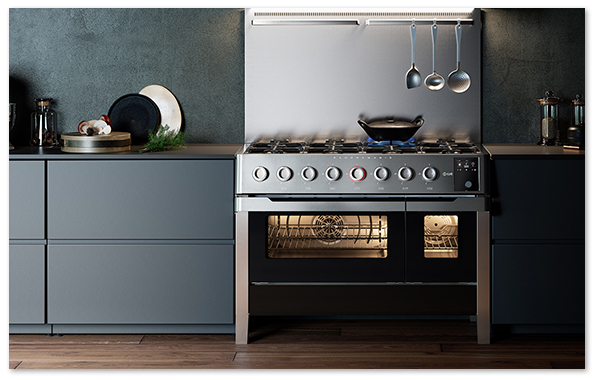ILVE Panoramagic 120 Induction Range Cookers - Rangecookers.co.uk