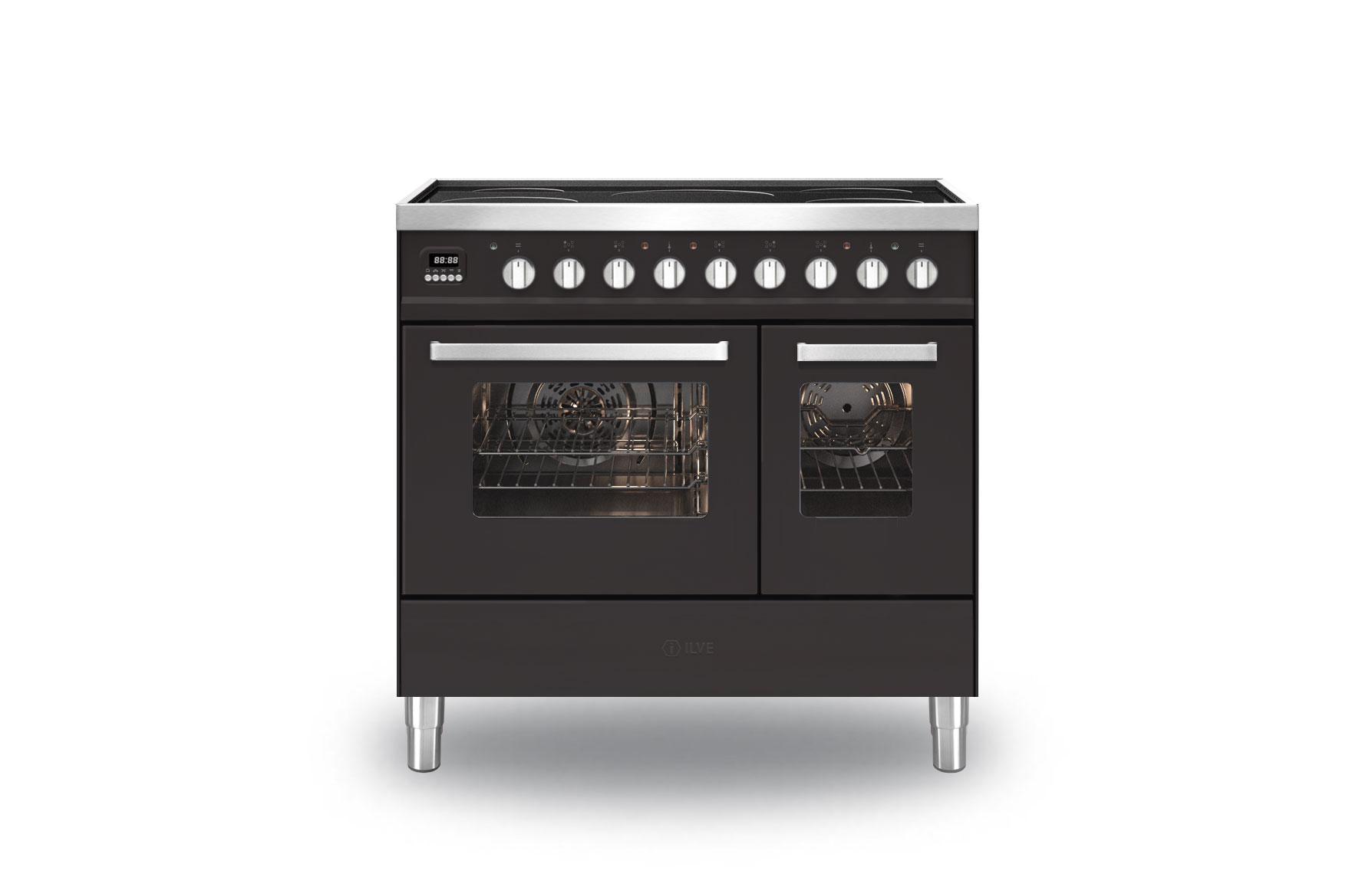 ILVE Torino 90 Twin Induction Range Cookers - Rangecookers.co.uk