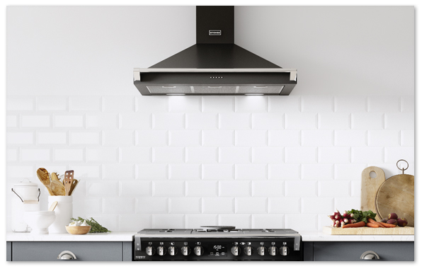 Stoves Richmond 100PYR Pyramid Hoods - Rangecookers.co.uk