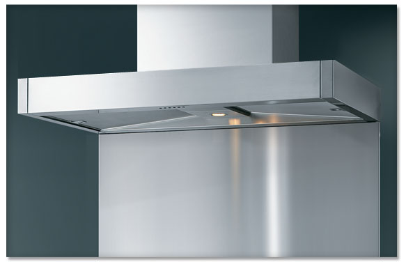 Mercury 1082 Slab Canopy Hood Hoods - Rangecookers.co.uk