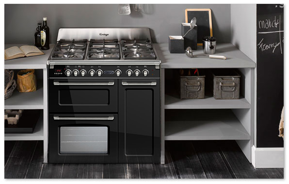 DeLonghi Vintage 90 3 Cavity Range Cookers - Rangecookers.co.uk