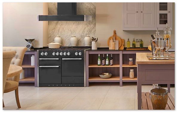 Mercury 1200 Induction Range Cookers - Rangecookers.co.uk