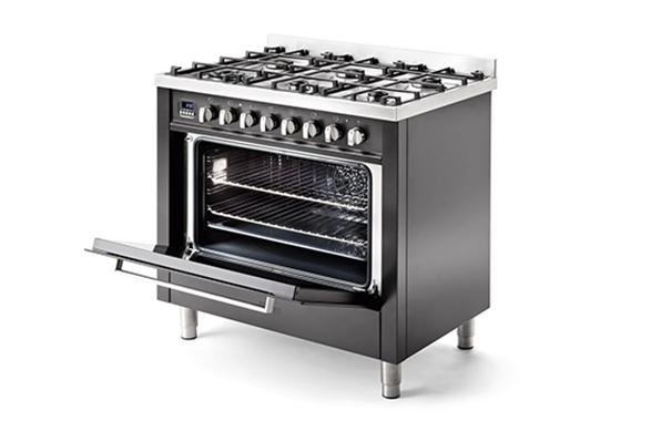 ILVE Torino 90 Twin Fry-Top Range Cookers - Rangecookers.co.uk