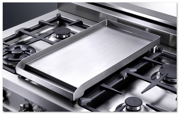 Bertazzoni Stainless Steel Griddle (901309) Accessories - Rangecookers ...