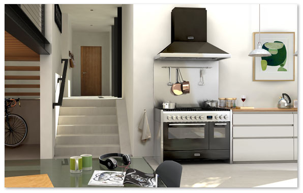 Rangecookers Bigblue 1200 Hood Hoods - Rangecookers.co.uk