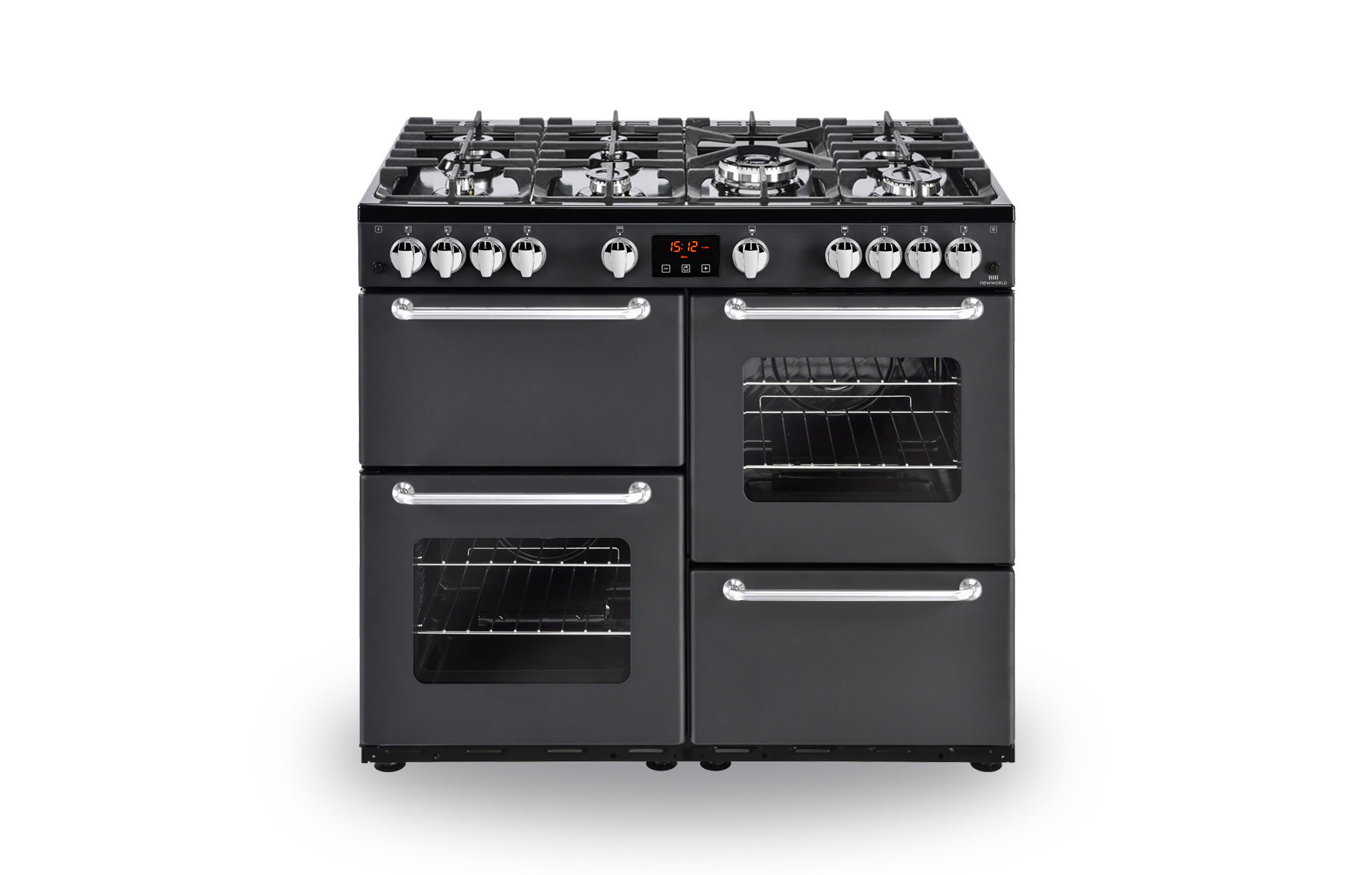 New World 100Cm Dual Fuel Range Cooker at Carolyn Pless blog
