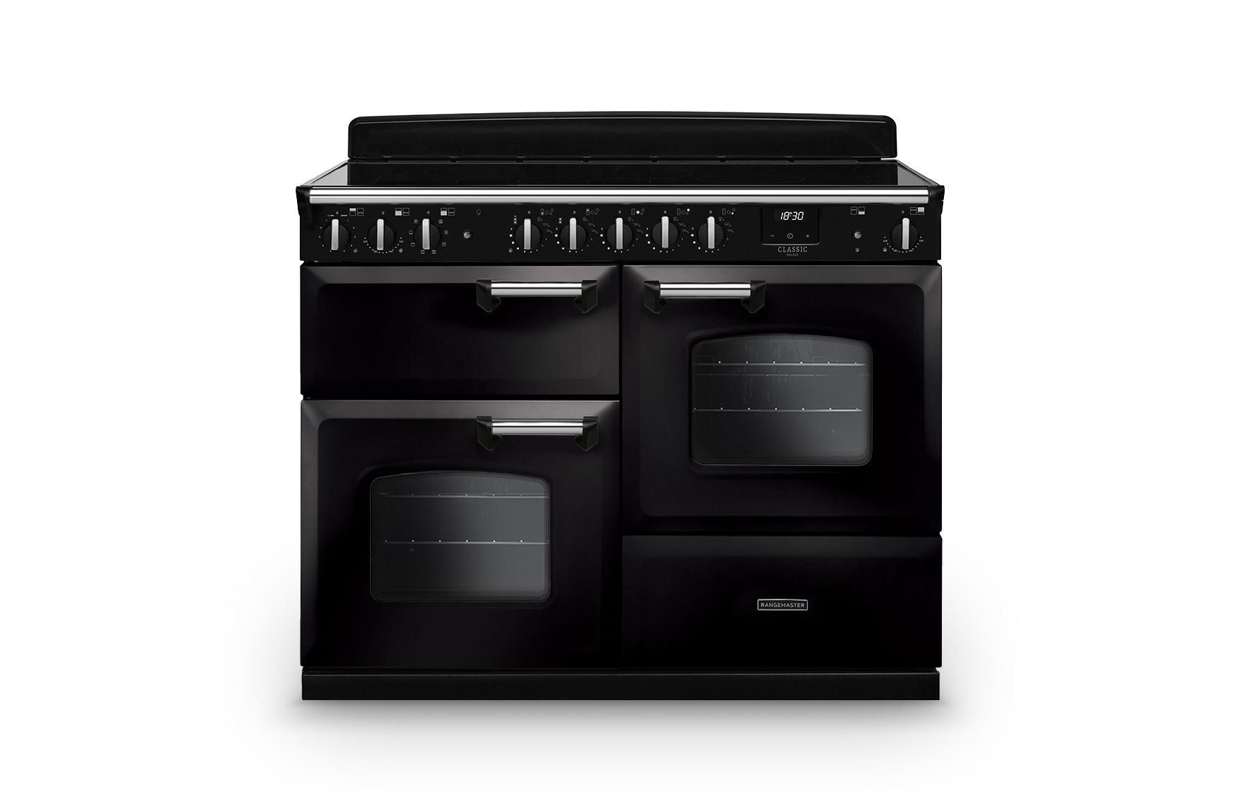 Rangemaster Classic Deluxe 110 OC Induction Range Cookers ...
