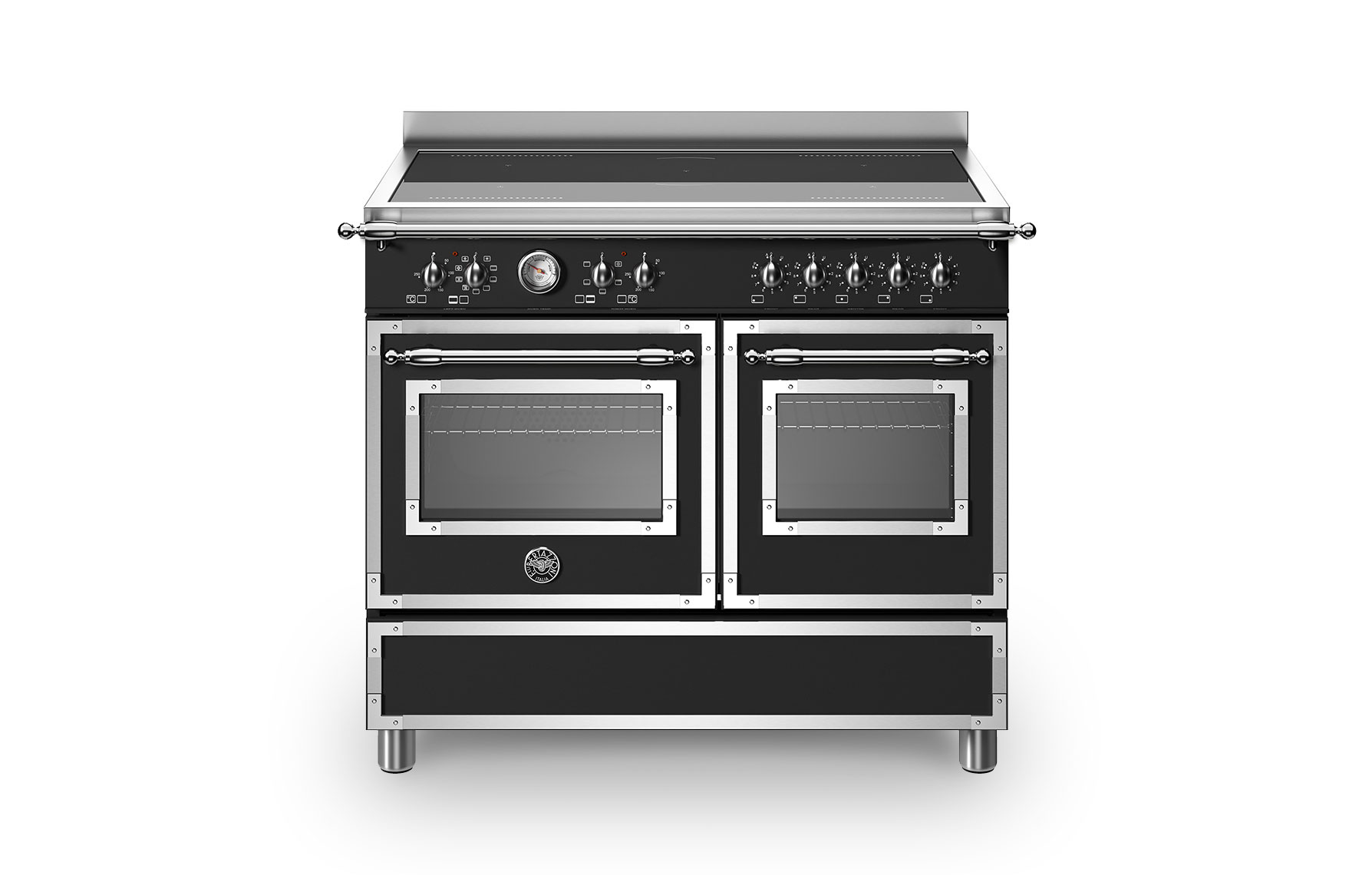 Bertazzoni Heritage 100 Twin Induction Range Cookers - Rangecookers.co.uk