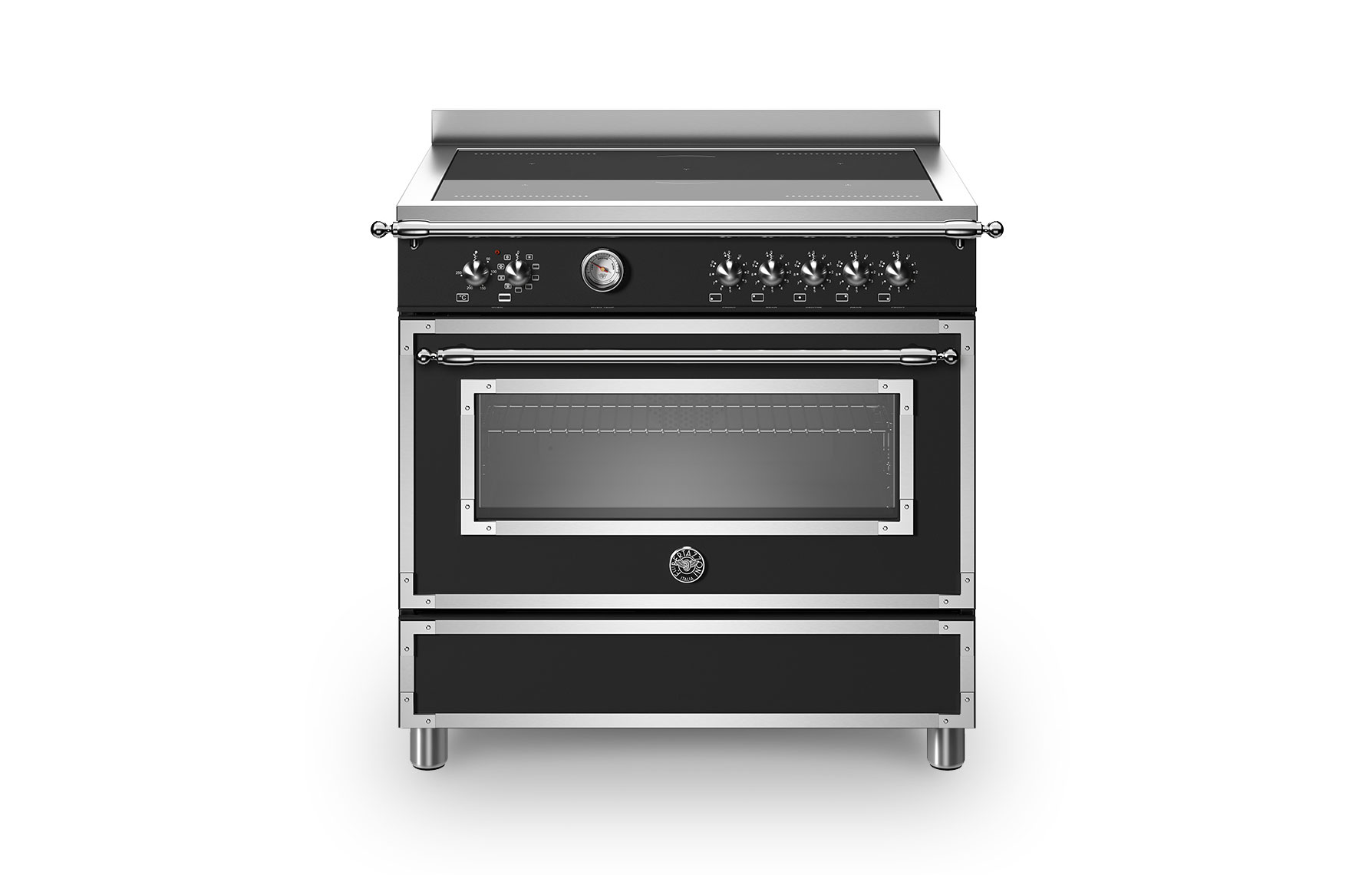 Bertazzoni Heritage 90 Single Induction Range Cookers - Rangecookers.co.uk